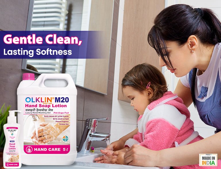 Why Hand Soap Lotion is Essential for Skin in Winter – Olklin