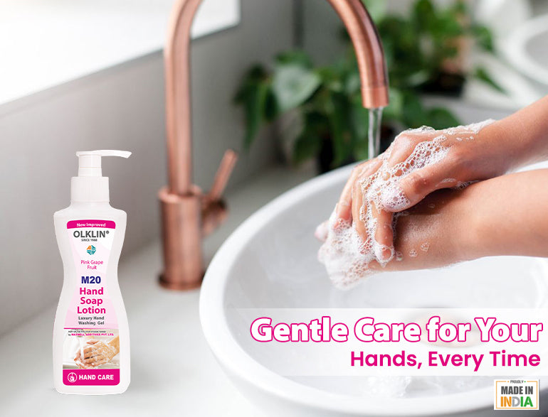 What Makes Hand Soap Lotion Different from Regular Hand Wash? – Olklin