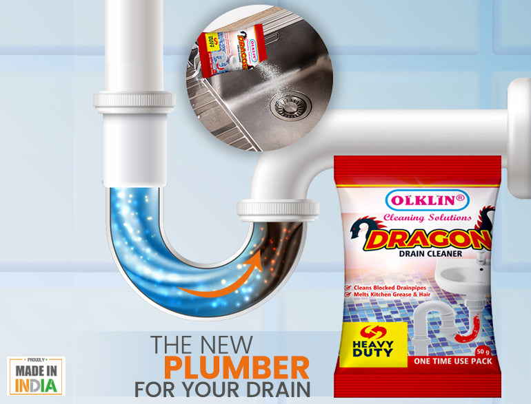 Unclog Drains With The Best Drain cleaner powder – Olklin