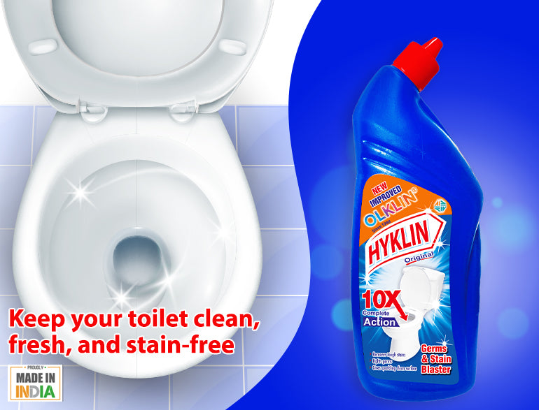 How to Tackle Tough Stains with the Right Toilet Cleaner – Olklin